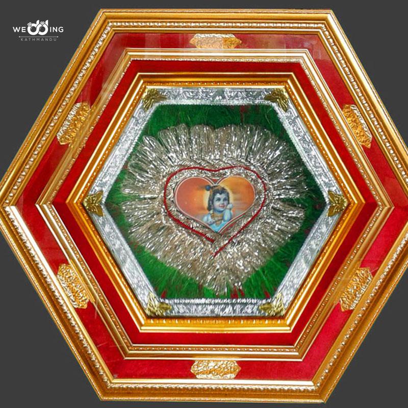 Wedding Mala Frame - Wedding Kathmandu