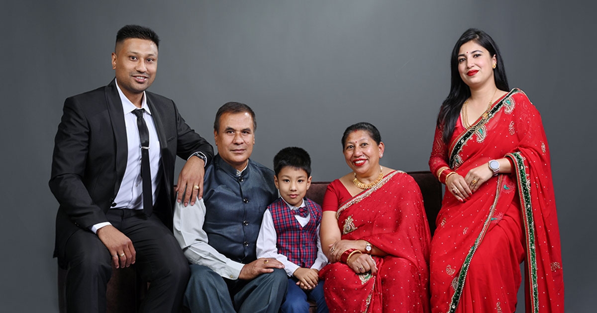 Family Portrait Package – Digital & Printed | Wedding Kathmandu