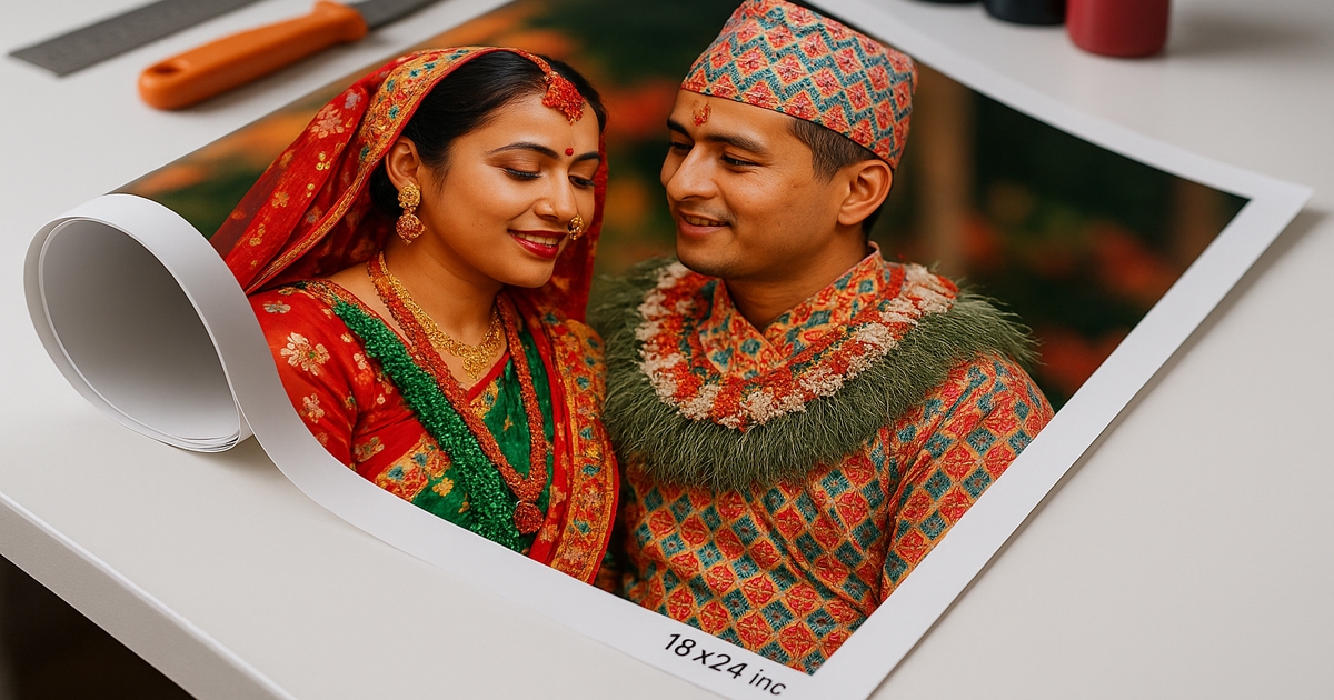 High-Quality Flex Photo Print at Rs 600 - Wedding Kathmandu